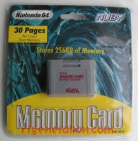 Nuby Memory Card - Nintendo 64 Accessory - VGCollect